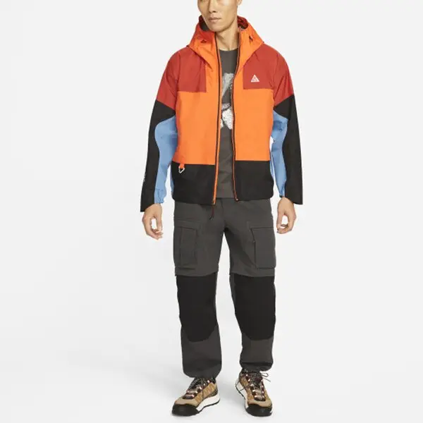 Nike Color-blocked Hooded Waterproof Jacket - Default Color