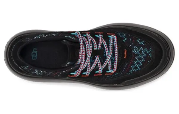UGG Marin Mega Lace Heritage Braid Sneakers - Black
