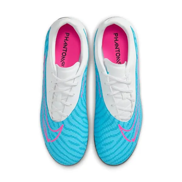 Nike Phantom Gx Academy Ag Football Boots - White/blue