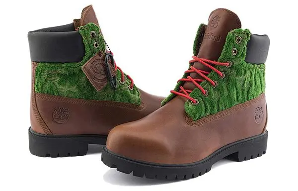 Timberland Heritage Black Pioneers 6 Inch Waterproof Lace-up Boots