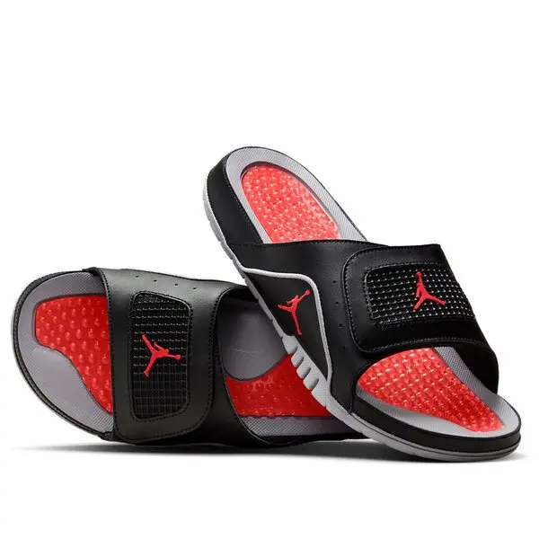 JORDAN Hydro 4 Retro Slide - Black/white