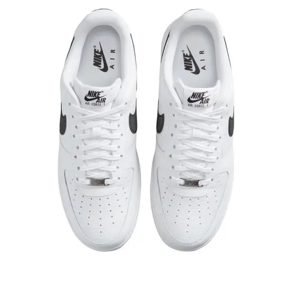 Nike Force 1 Low Top Sneakers - White/black
