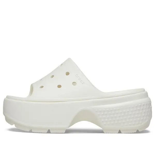 CROCS Stomp Slides - White