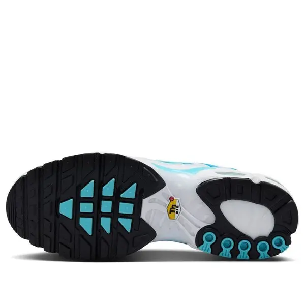 Nike Max Plus "white Polarized Blue - White/reflect Silver/black