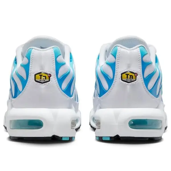 Nike Max Plus "white Polarized Blue - White/reflect Silver/black