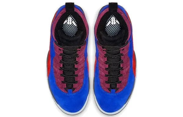 JORDAN Court Lux" Sneakers - Black/red/blue