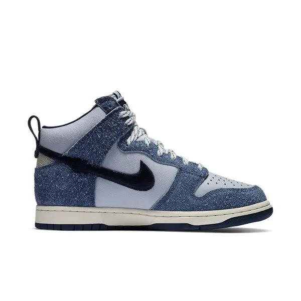 Nike Notre X Dunk High "midnight Navy - Grey/blue