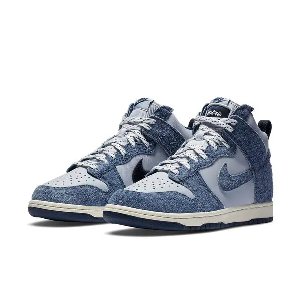 Nike Notre X Dunk High "midnight Navy - Grey/blue