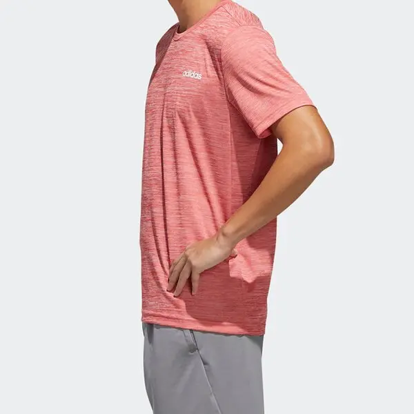Adidas Training Sports Short-sleeve Tee Pink - Pinkred