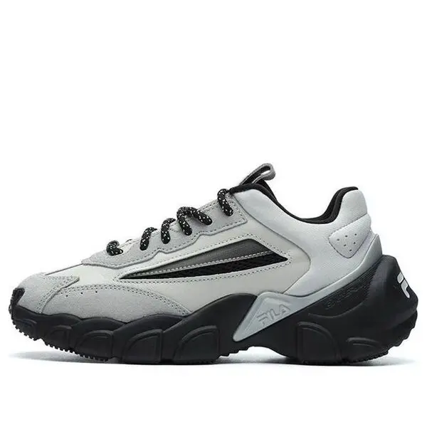 FILA Low Top Lace-up Sneakers - Grey