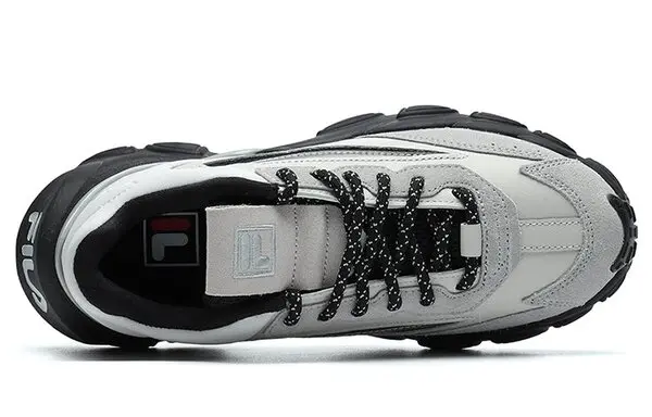 FILA Low Top Lace-up Sneakers - Grey