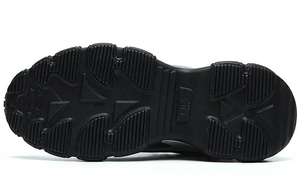 FILA Low Top Lace-up Sneakers - Grey