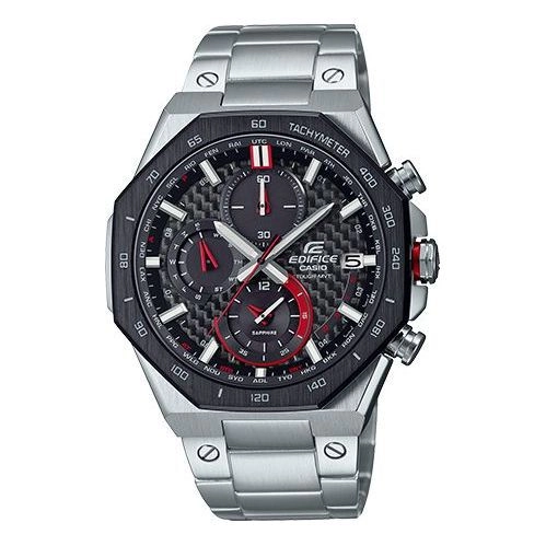 Casio Edifice Solar Powered Stainless Steel Chronograph Watch - Multi-color