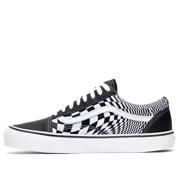 VANS End. X Old Skool Lx 'vertigo' Lace Up Sneakers - Black/white