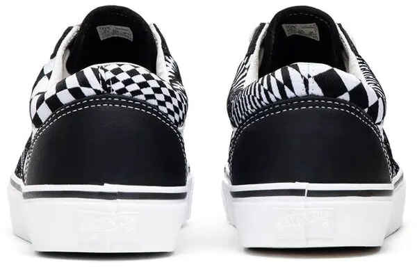 VANS End. X Old Skool Lx 'vertigo' Lace Up Sneakers - Black/white