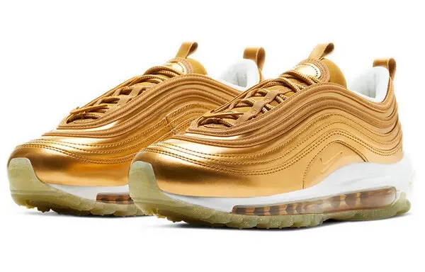 Nike Max 97 Lx Metallic Sneakers - Gold