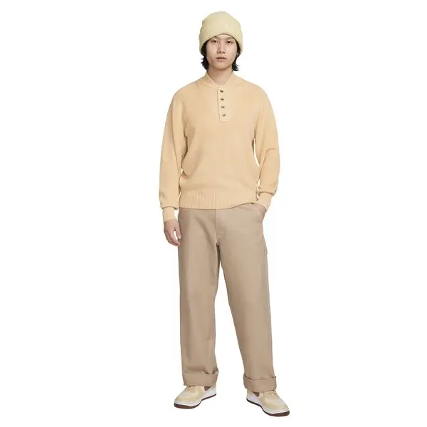 Nike Long-sleeve Military Henley Sweater