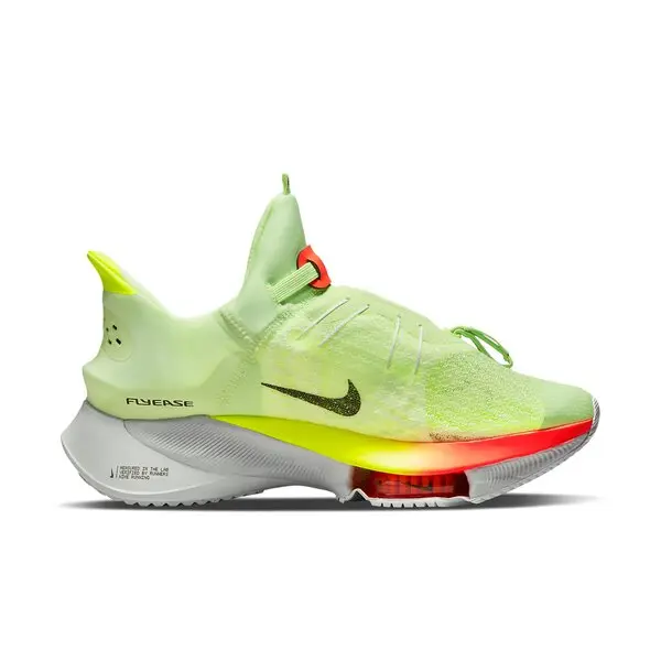 Nike Zoom Tempo Next% Flyease Sneakers - Barely Volt/black/hyper Orange