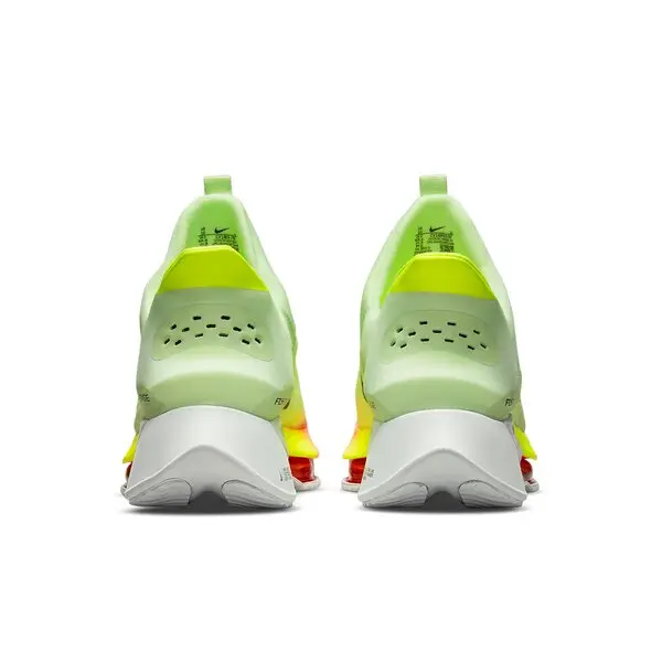 Nike Zoom Tempo Next% Flyease Sneakers - Barely Volt/black/hyper Orange