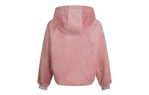 Adidas Style Fur Hooded Jacket