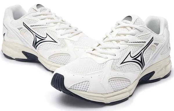 Mizuno Cyclone Speed 2k Lace-up Athletic Sneakers - White/white
