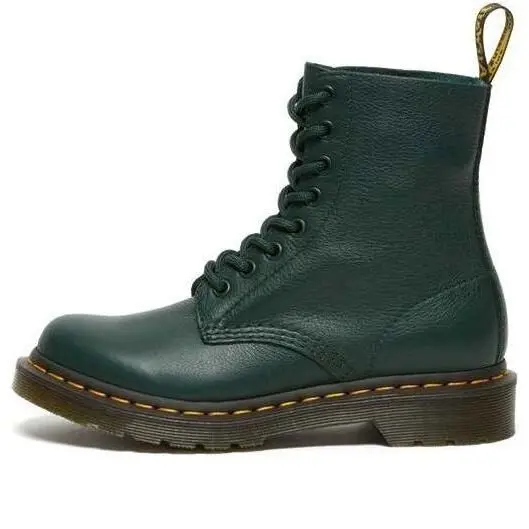 Dr. Martens 1460 Pascal Virginia Waterproof Lace Up Boots - Green