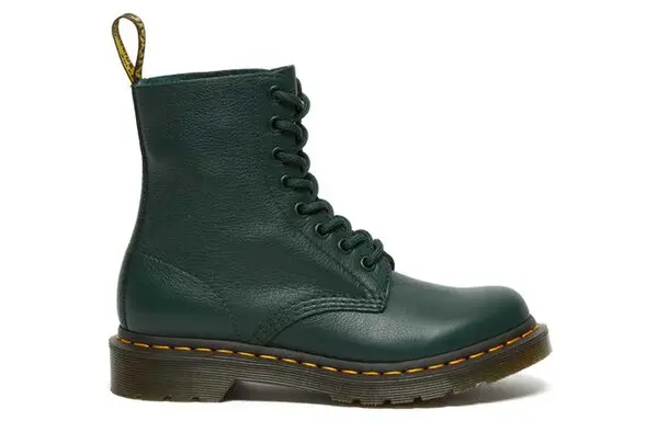 Dr. Martens 1460 Pascal Virginia Waterproof Lace Up Boots - Green