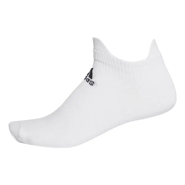 Adidas Alphaskin No Show Socks - White