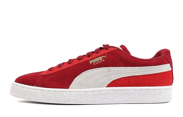 PUMA Suede Classic Low Top Sneakers - Red