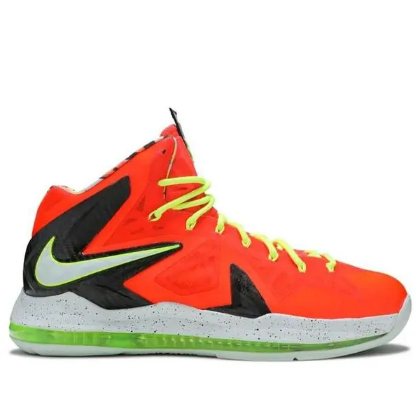 Nike Lebron 10 P.s. Elite Basketball Sneakers - Redblack