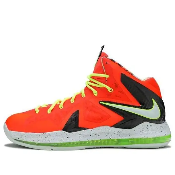 Nike Lebron 10 P.s. Elite Basketball Sneakers - Redblack