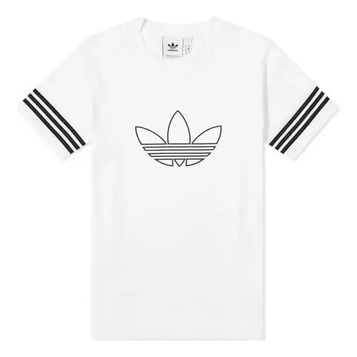 Adidas Originals Outline Logo T-shirt - White