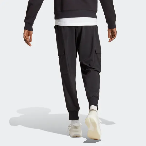 Adidas Essentials Small Logo Woven Cargo Ankle-length Pants