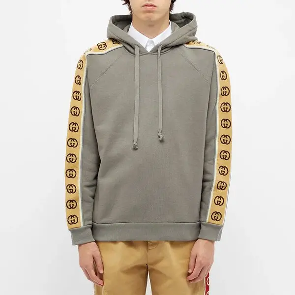 Gucci Gg Side Striped Hoodie
