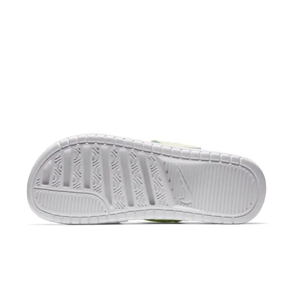 Nike Benassi Duo Ultra Slide Sandals - White/yellow