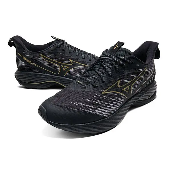 Mizuno Wave Rider Gtx 2 Sneakers - Black/silver