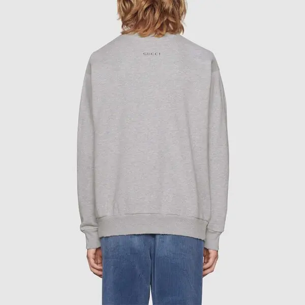 Gucci X Disney Donald Duck Cartoon Round Neck Pullover