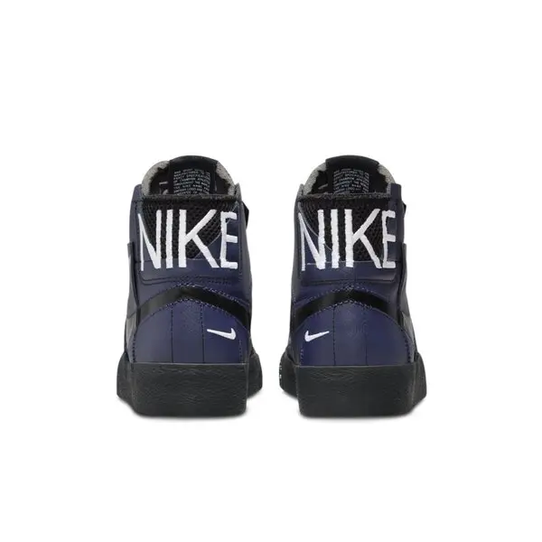 Nike Blazer Mid Premium Sneakers - Black/navy