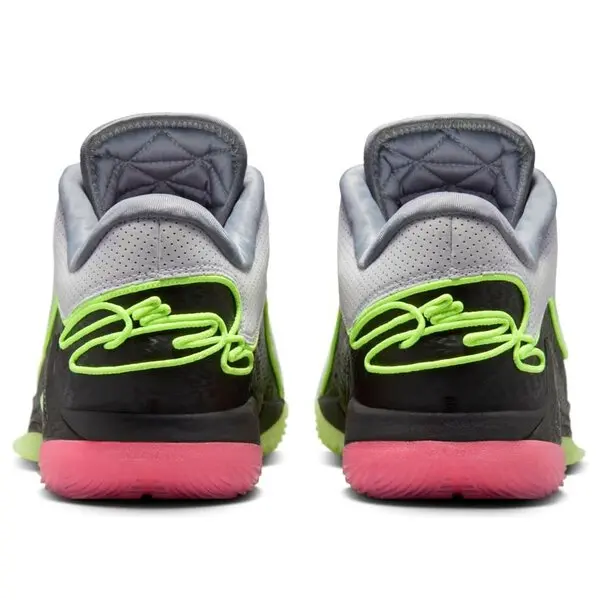 Nike Lebron 22 "moonlight" Athletic Sneakers - White/volt Glow/medium Ash