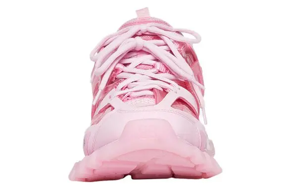 Balenciaga Track Sneaker Clear Sole - Pinkred