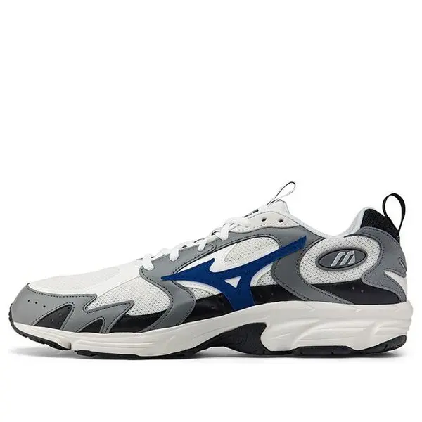 Mizuno Athletic Lace-up Sneakers - White/blue/grey