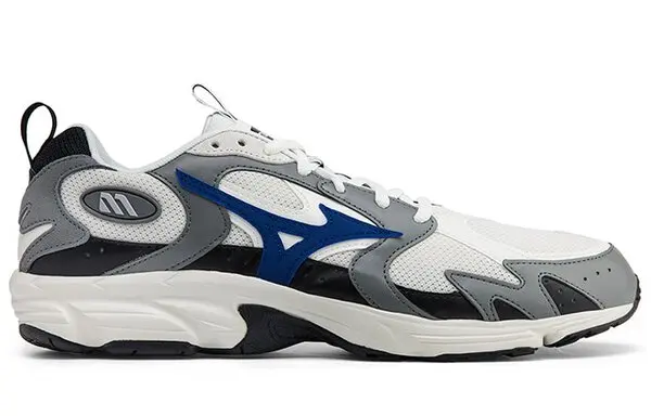 Mizuno Athletic Lace-up Sneakers - White/blue/grey