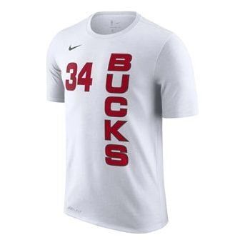 Nike Giannis Antetokounmpo Bucks T-shirt - White/red