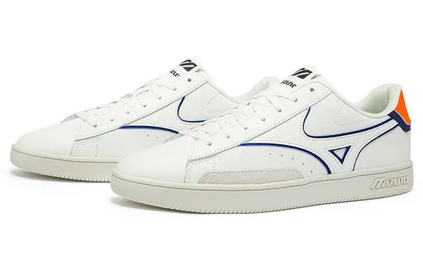 Mizuno Court Lite Ec Low Top Sneakers - White/blue
