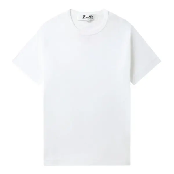 Play Comme Des Garcon Ss25 Heart Back Emblem T-shirt