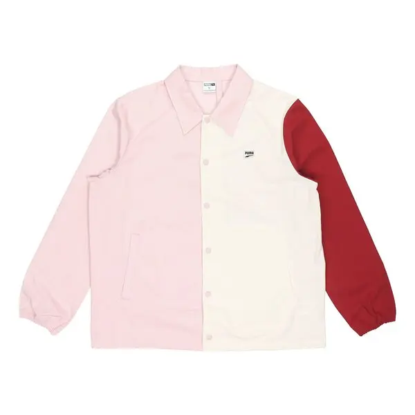 PUMA Embroidered Logo Jacket - Pink