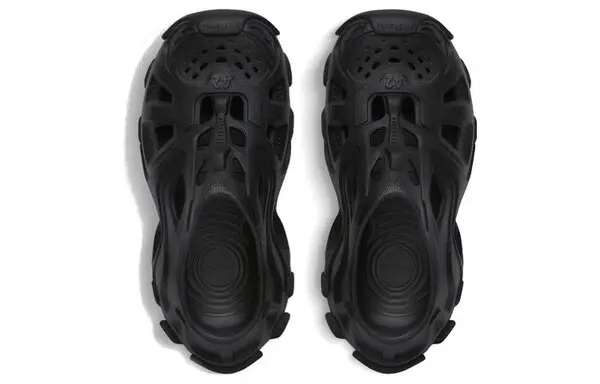 Balenciaga Hd Mules - Black