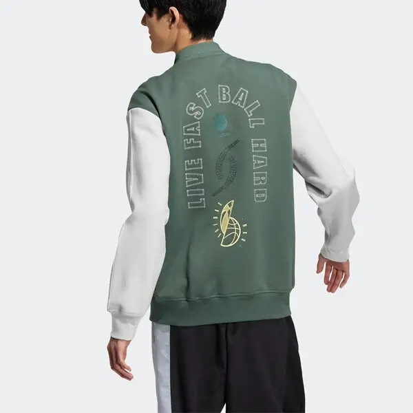 Adidas Neo Alphabet Printing Sports Jacket