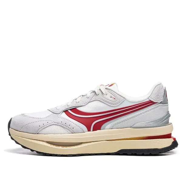 LI-NING Glory Renew Sneakers - Grey/red/beige