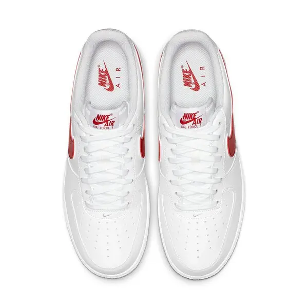 Nike Force 1 Low '07 3 Sneakers - White/red